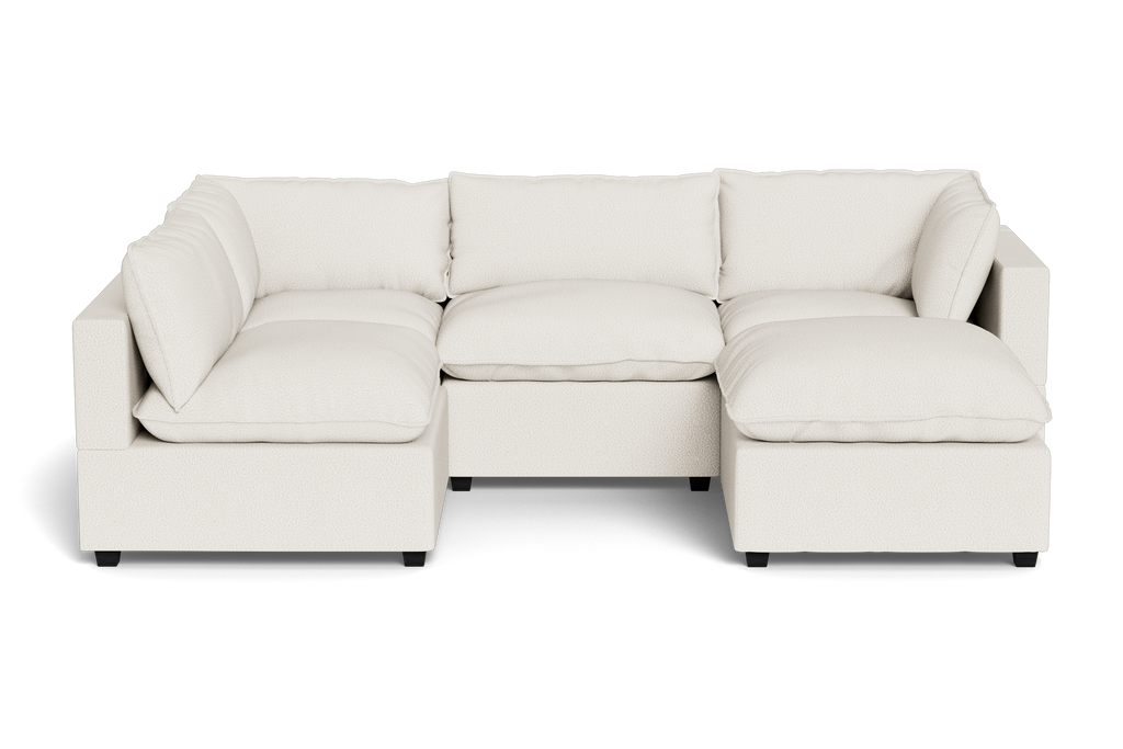 Kova Pillow Cushion L-Shape + Ottoman - Albany Park | Cloud-Soft Comfort